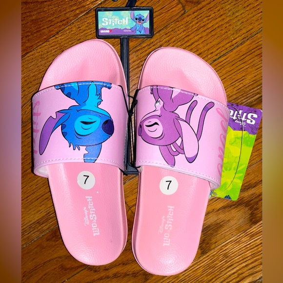 Disney | Shoes | 7 Nwt Stitch Slides | Poshmark